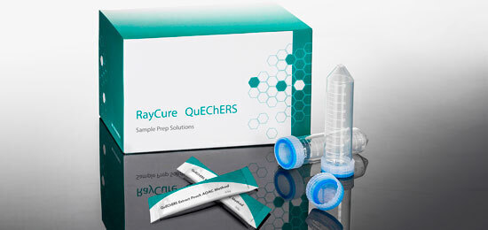 RAYCURE QUECHERS EXTRACTION KITS: RayKol